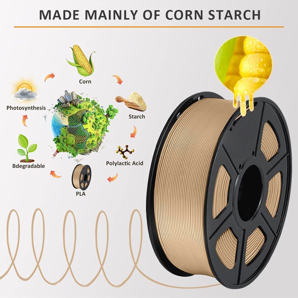FILAMONT PLA Premium Plus Wood 3D Printer Filament