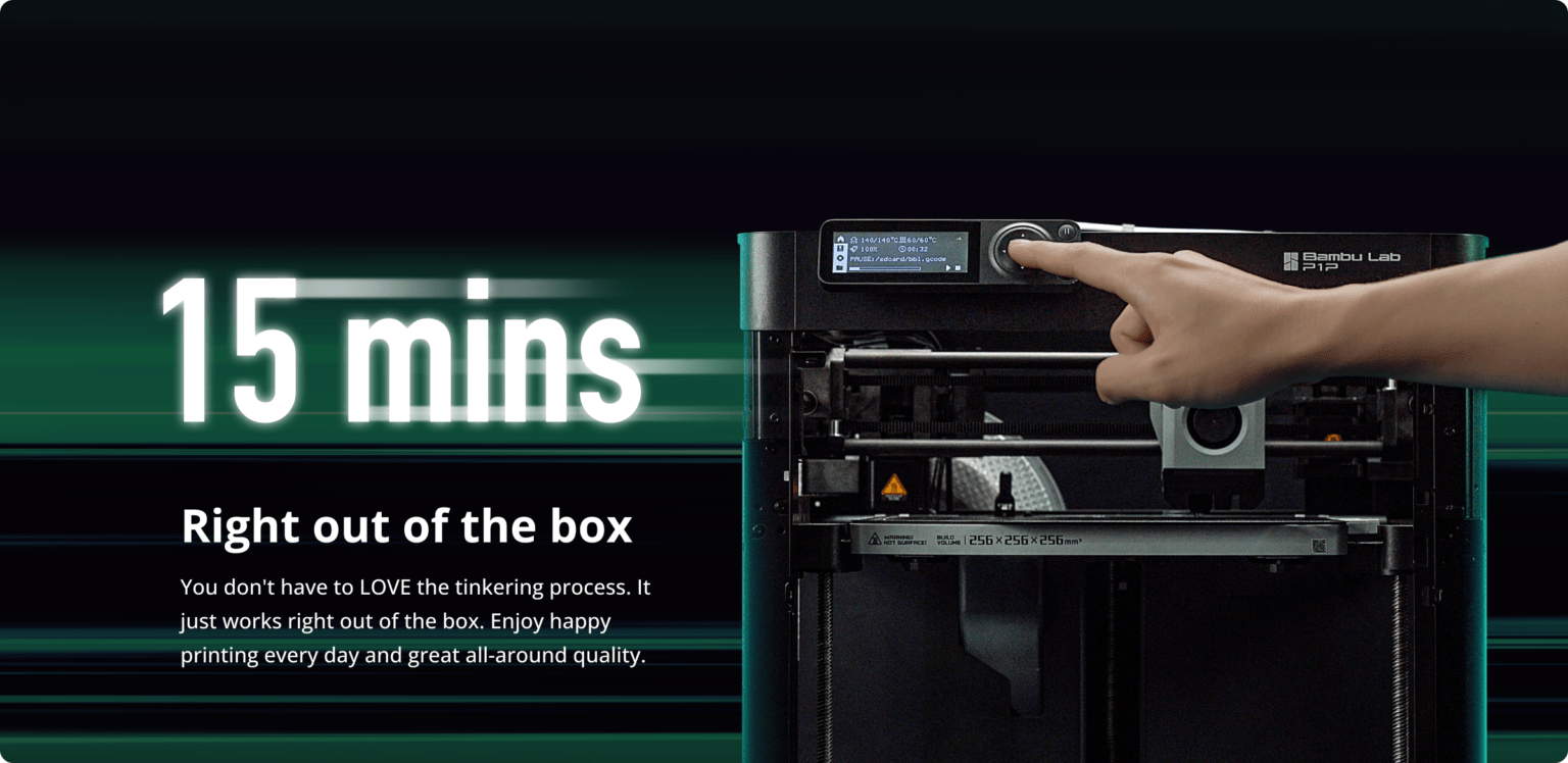 Bambu Lab P1P 3D Printer