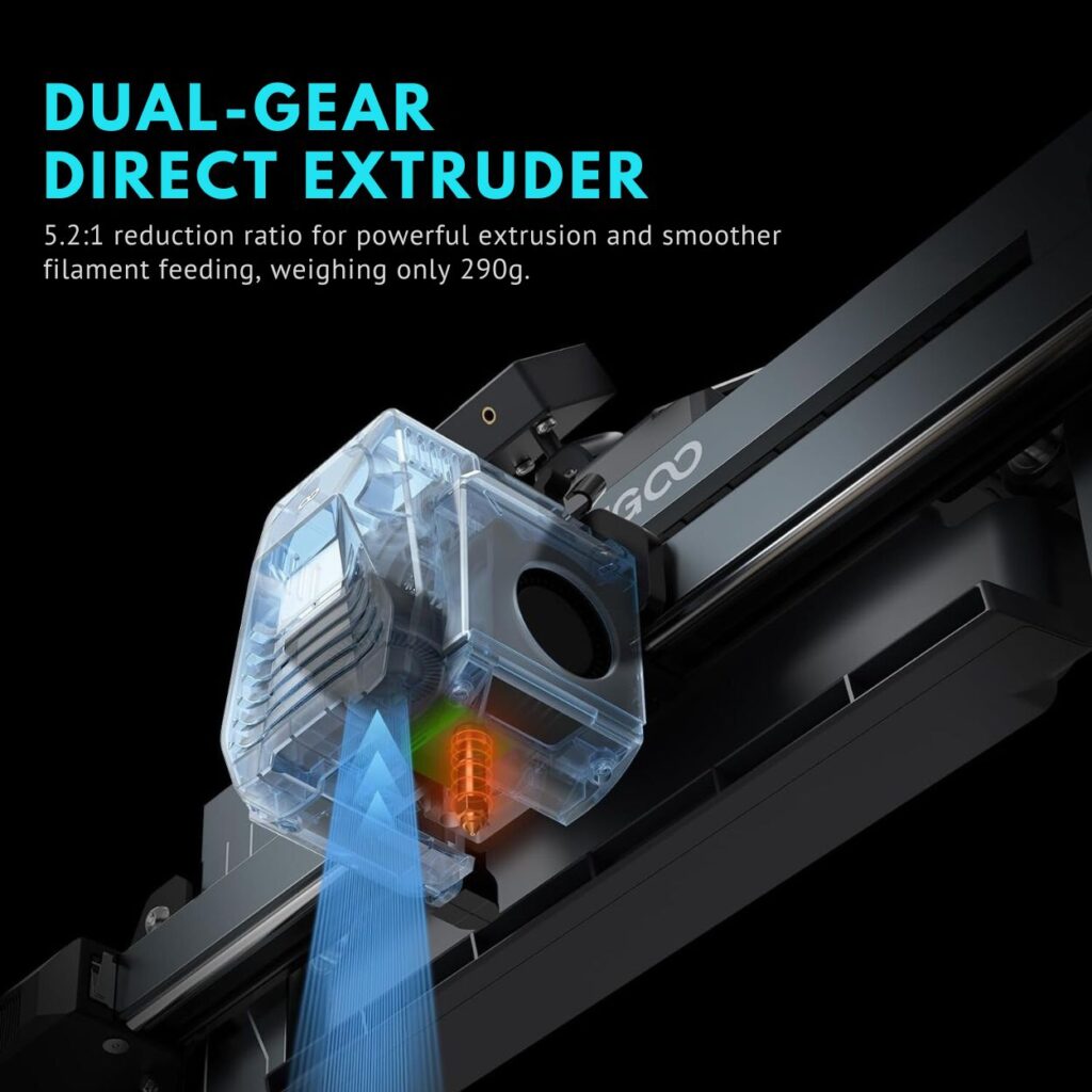 ELEGOO Dual-Gear Direct Extruder Kit for Neptune 4 Plus/ 4 Max - protomont