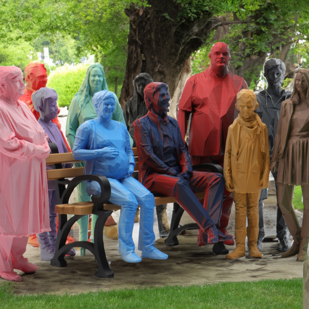 Polymaker PolyTerra™ Dual Matte PLA Filament Camouflage (Dark Green ...