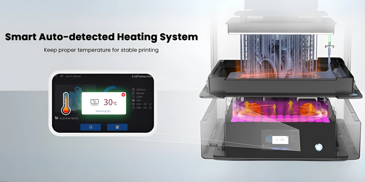 Uniformation GK3 Ultra Resin 3D Printer - protomont